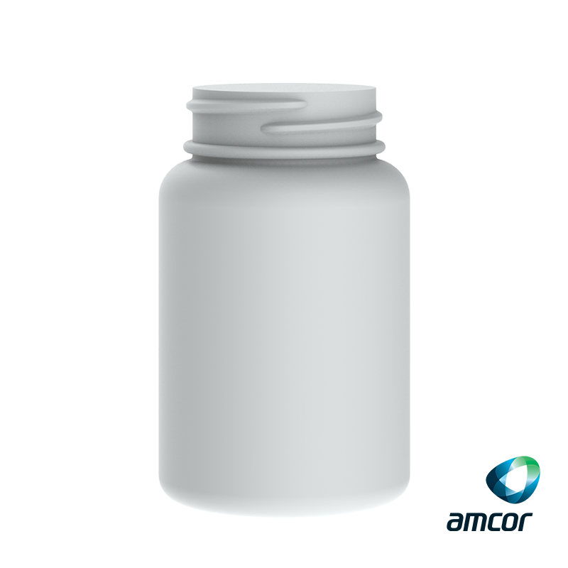 Round Wide Mouth Packer Bottle 100 ml | Amcor